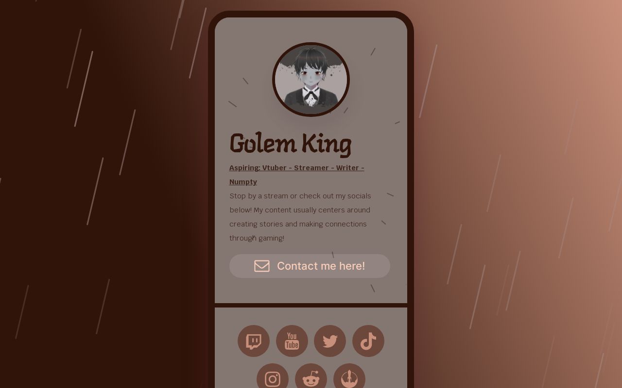 Golem Vtuber